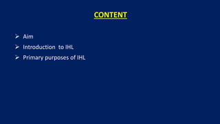 International Humanitarian Law and Human Rights | PPTX