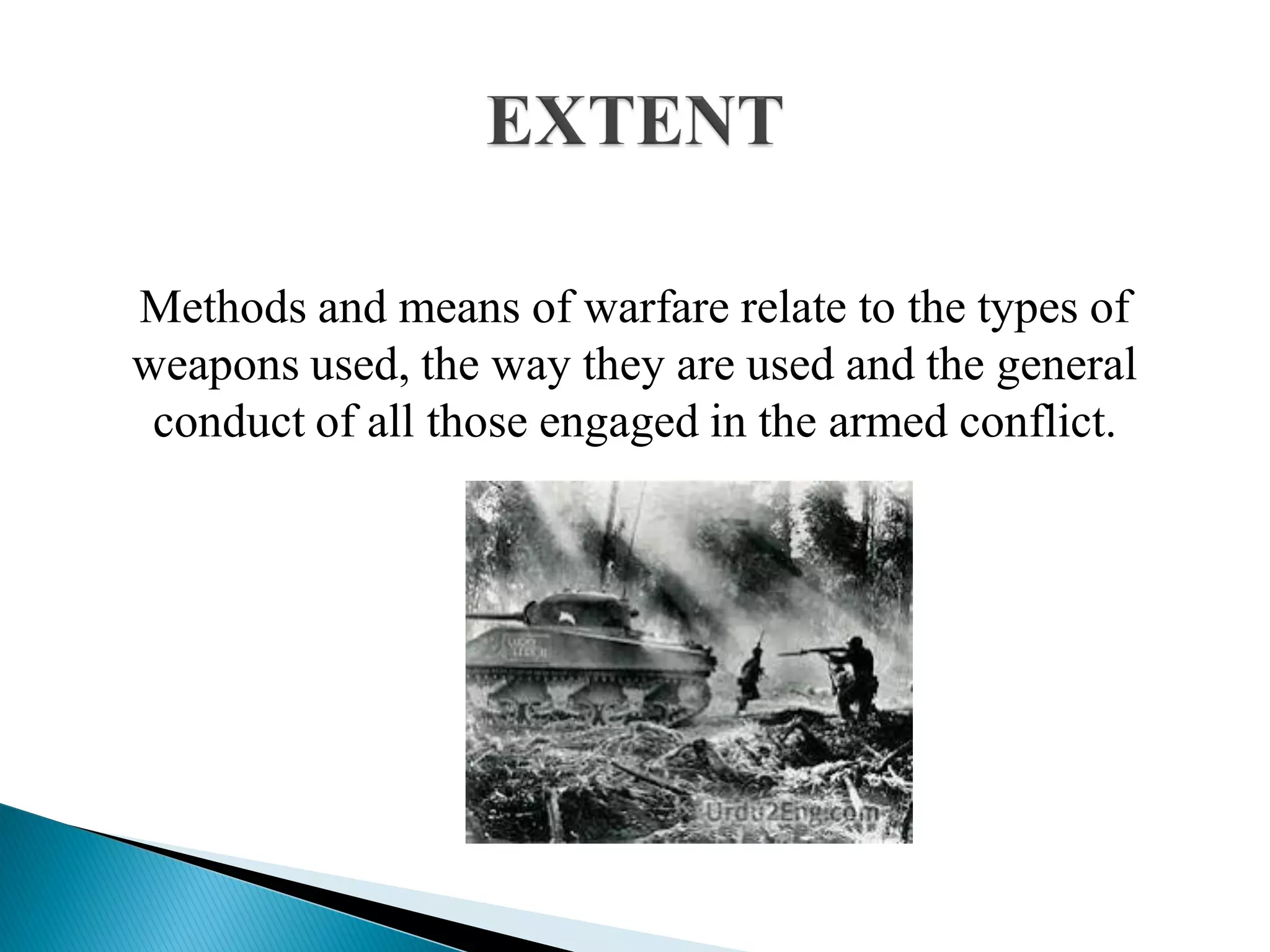 IHL and New Means and Methods of Warfare | PDF