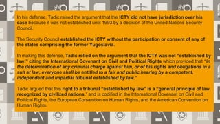 IHL icty- pros vs tadic.pptx