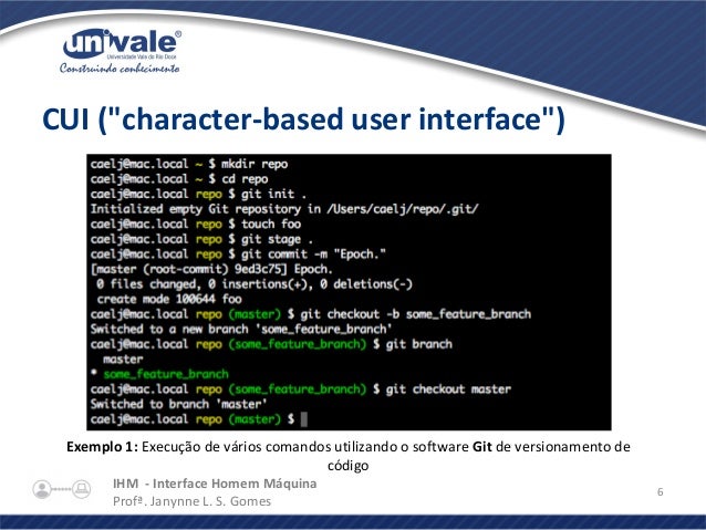 Aula: Tipos de Interface