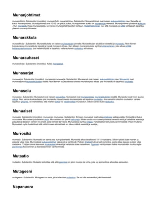 Ihmisen biologian selkokielisanasto | PDF