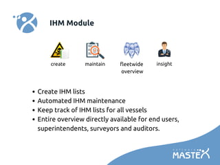 IHM regulations mastex | PDF