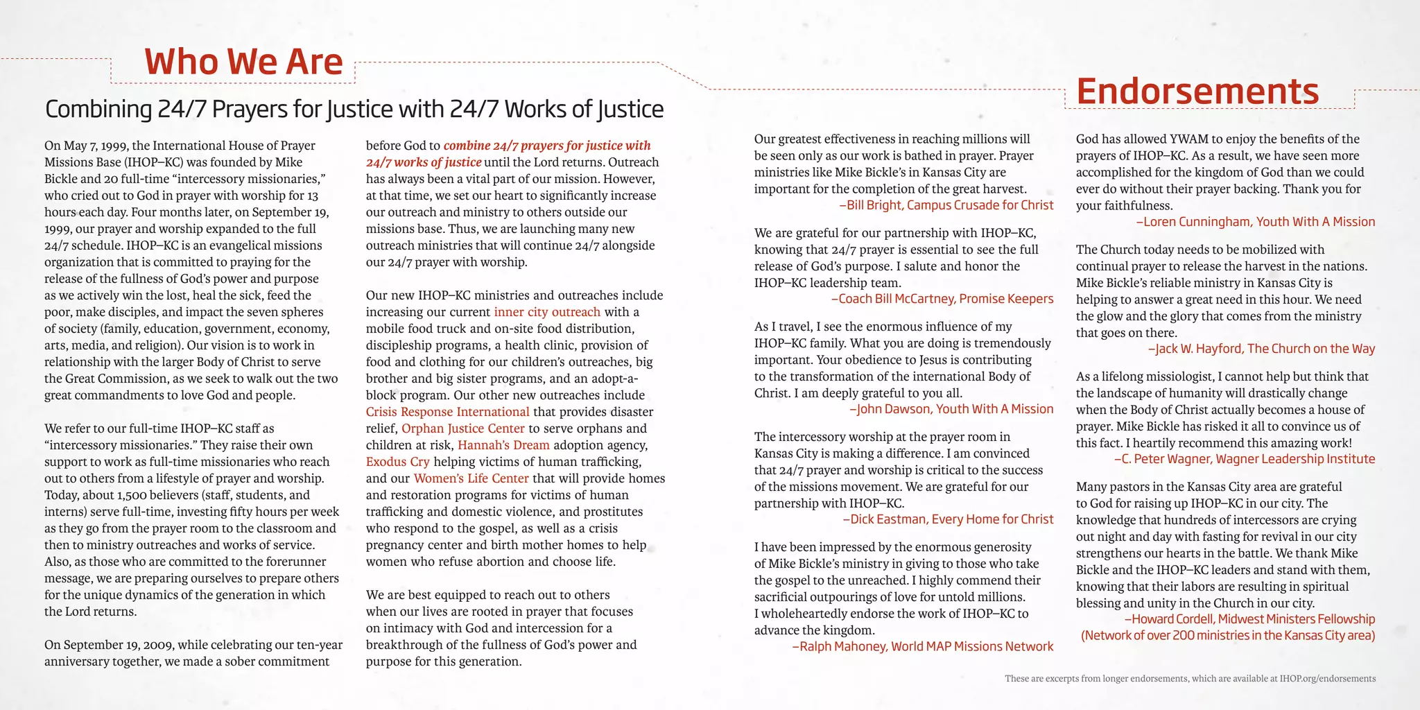 Ihop–kc overview book | PDF