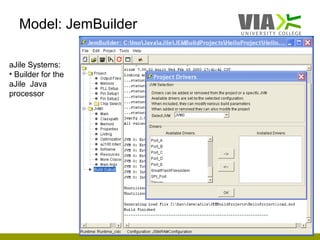 Development of Java tools using SWT and WALA af Hans Søndergaard, ViaUC | PPT