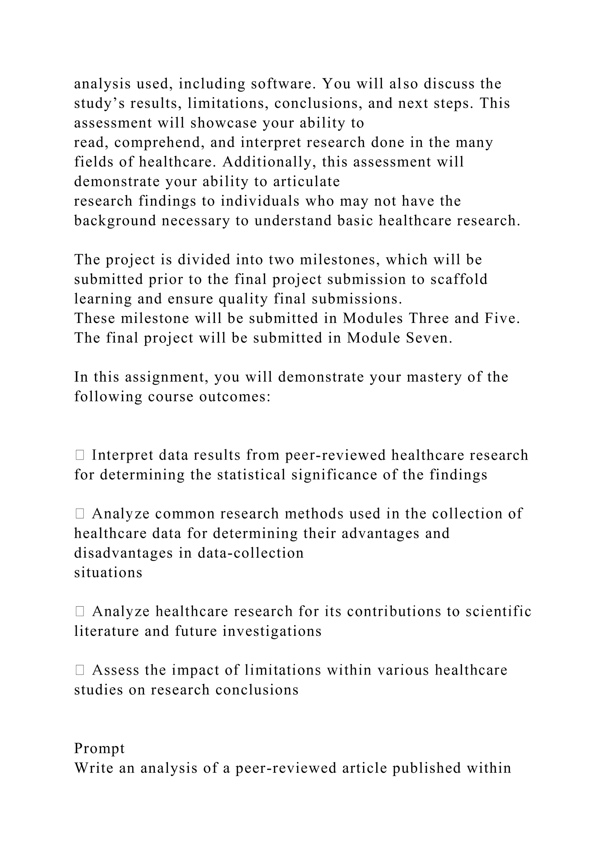 IHP 340 Final Project Guidelines and Rubric Overview .docx