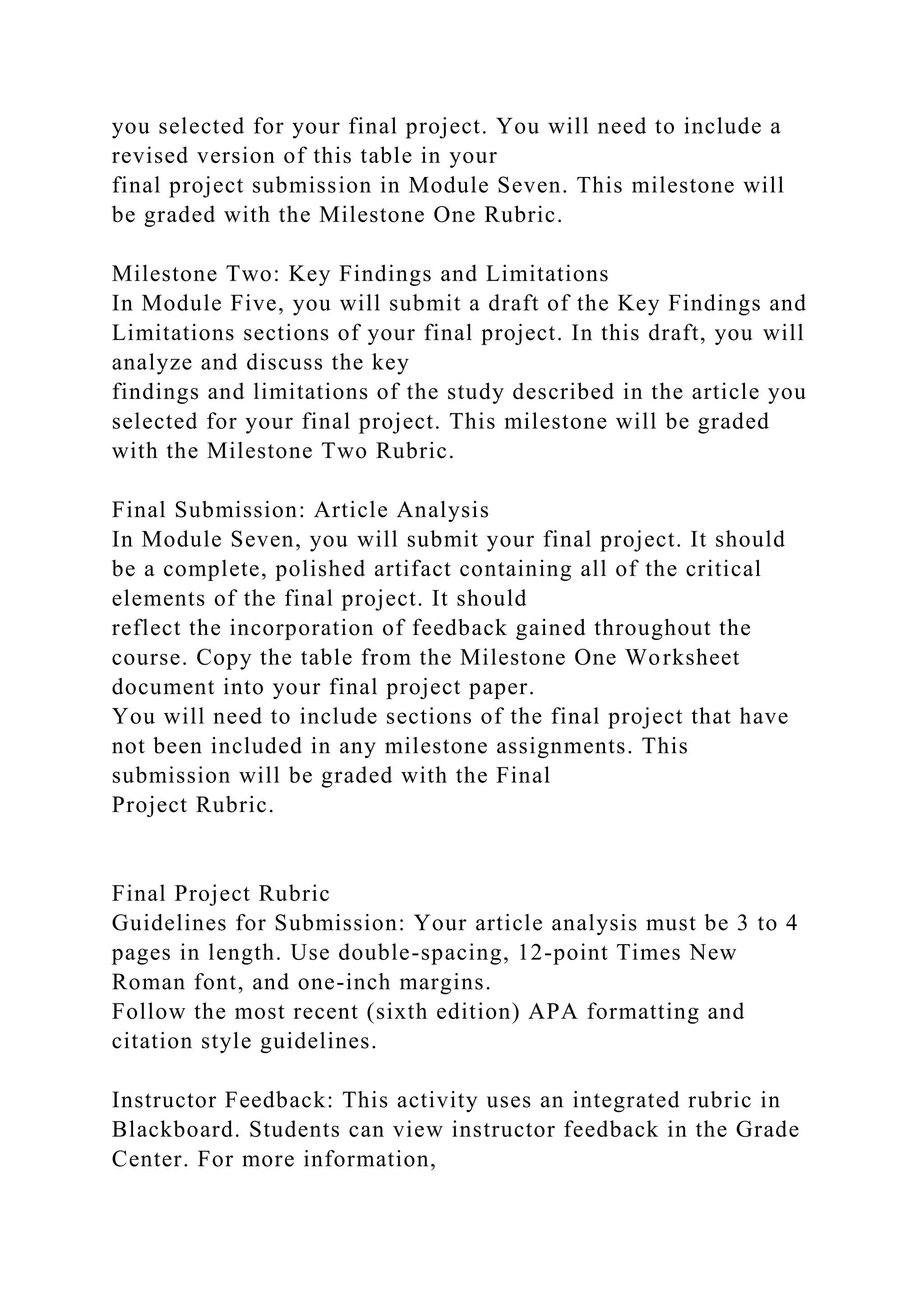 IHP 340 Final Project Guidelines and Rubric Overview .docx