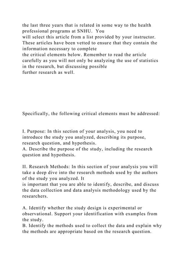 IHP 340 Final Project Guidelines and Rubric Overview .docx | Science