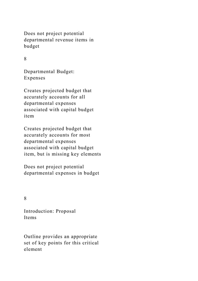 IHP 450 Final Project Milestone Two Departmental Budget an.docx ...