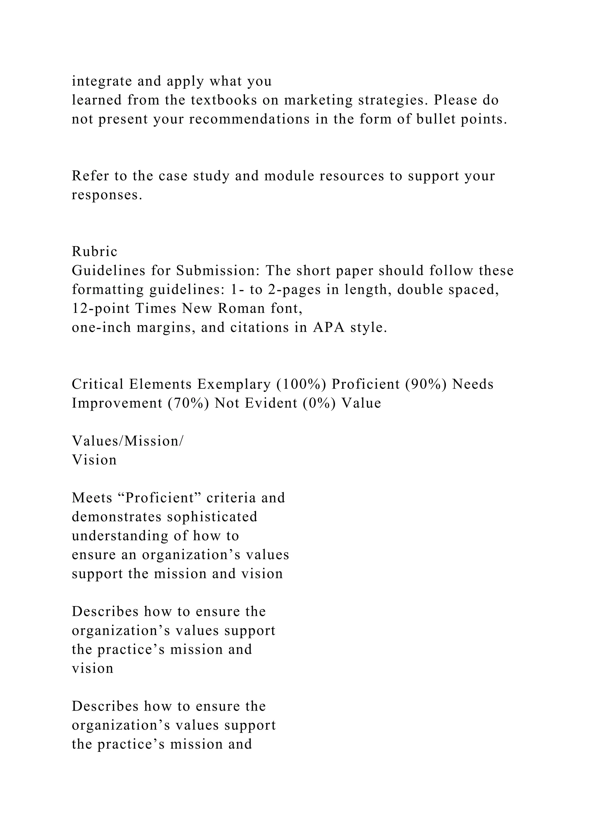 IHP 510 Module Two Short Paper Guidelines and Rubric .docx