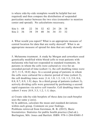 IHP 525 Module Three Problem Set 1. A patient newly diagno.docx