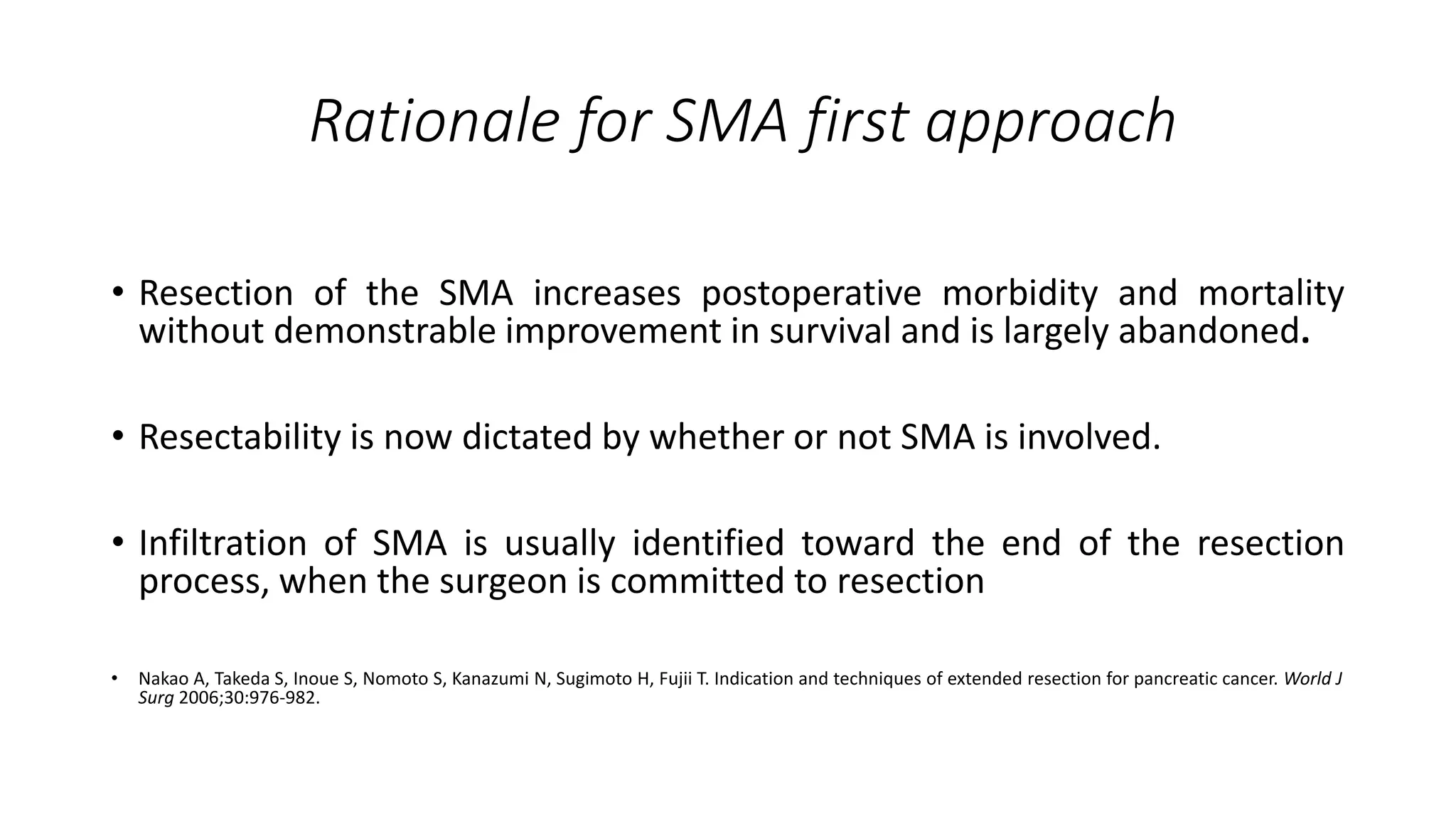 Artery first approaches to Pancreatoduodenectomy | PPTX