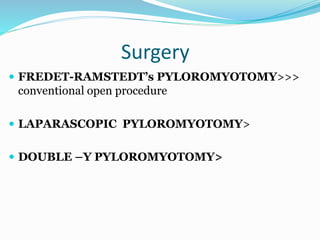 INFANTILE HYPERTROPHIC PYLORIC STENOSIS | PPTX