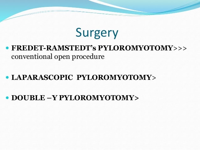 INFANTILE HYPERTROPHIC PYLORIC STENOSIS