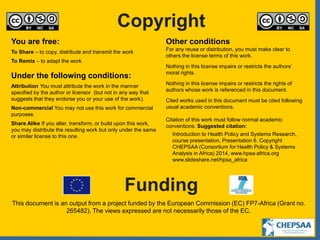 Study design: from questions to projects | PPTX