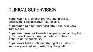 IHPTP Integrated Health Psychology Clinical Supervision | PPTX