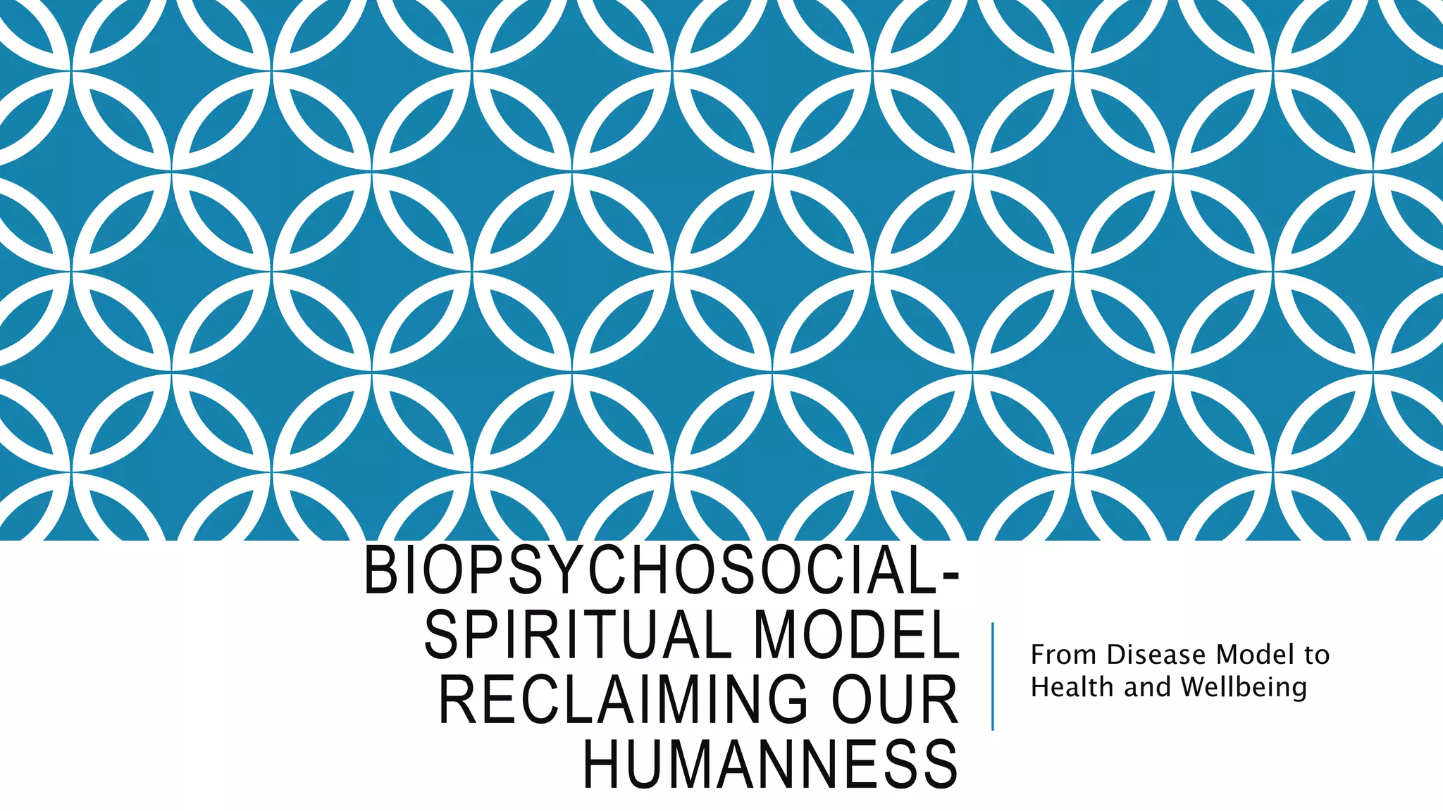 Integrated Health Psychology: Biopsychosocial-Spiritual Model Overview ...