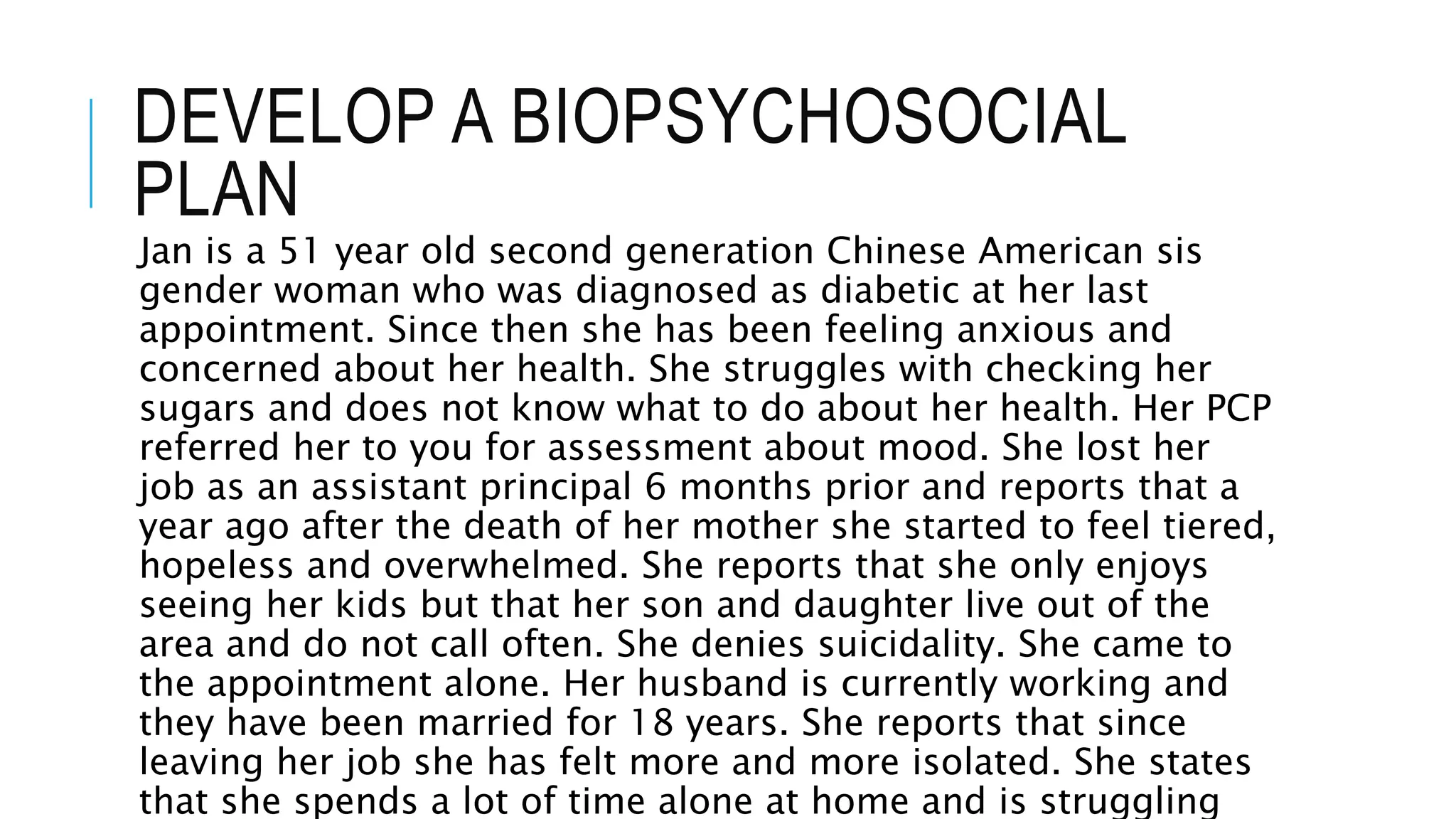 Integrated Health Psychology: Biopsychosocial-Spiritual Model Overview ...