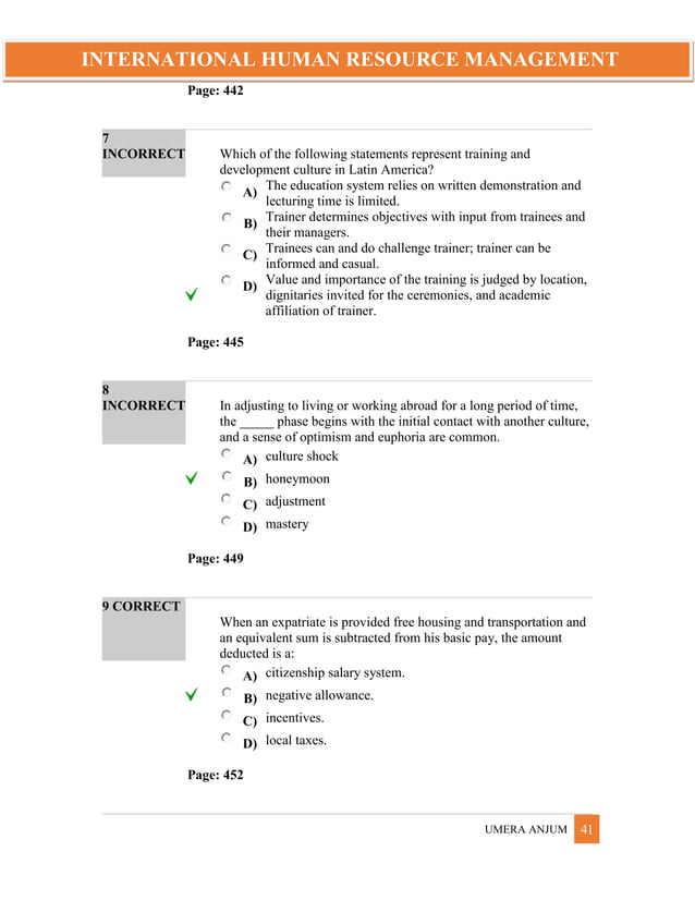 International Human Resource Management | PDF