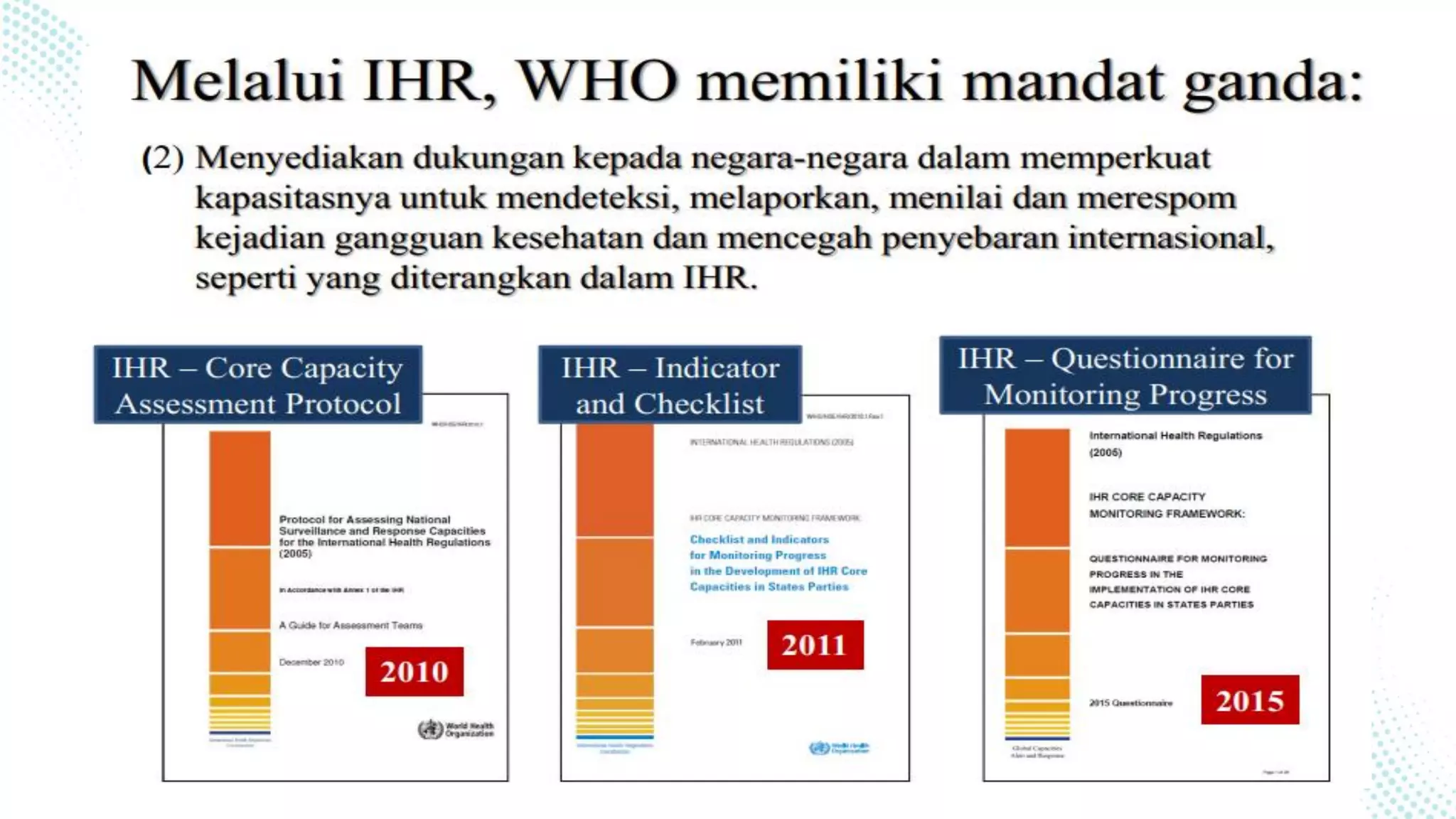 International Health Regulation (IHR) | PDF
