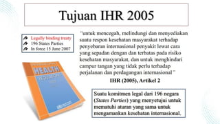 International Health Regulation (IHR) | PDF