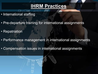 IHRM | PPT