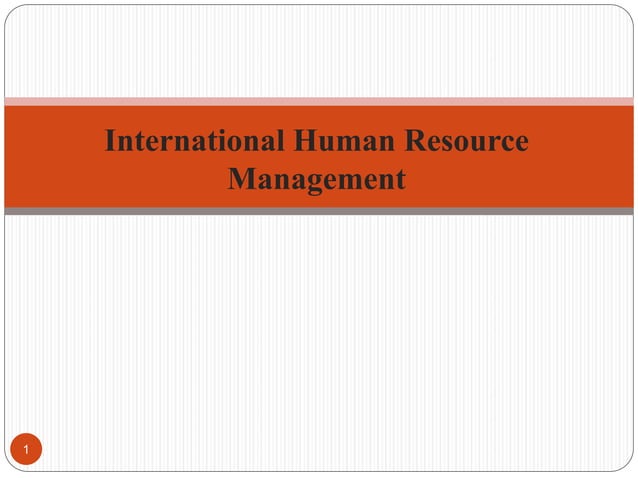 Ihrm | PPT