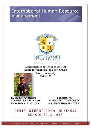 IHRM Merger & Acquisition | DOCX