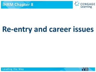Re Entry and career issues | PPT