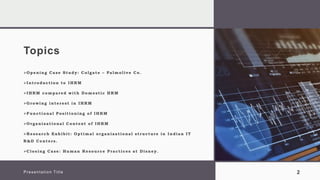 International Human Resource Management UNIT 1.pptx