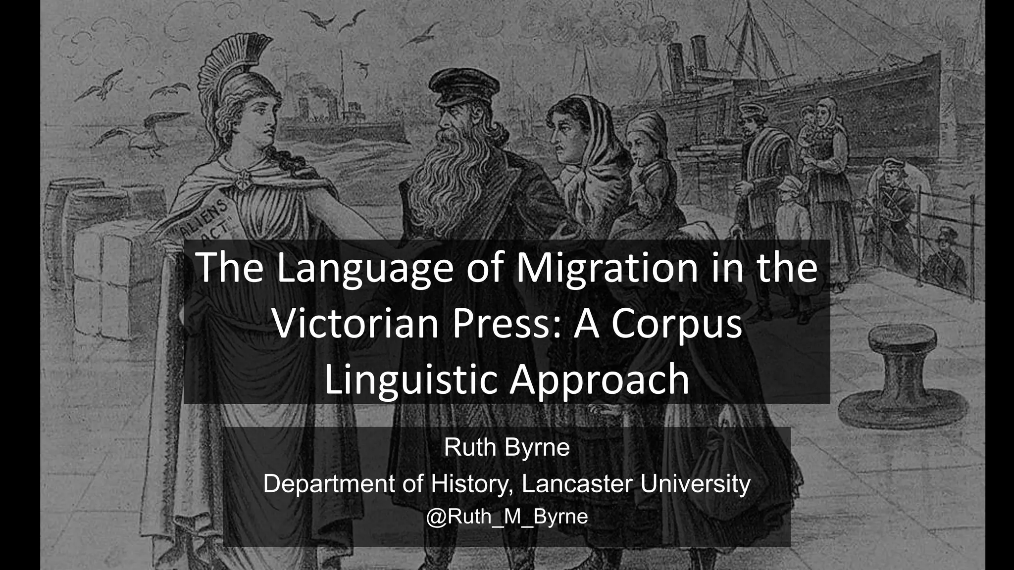 The Language of Migration in the Victorian Press: A Corpus Linguistic ...