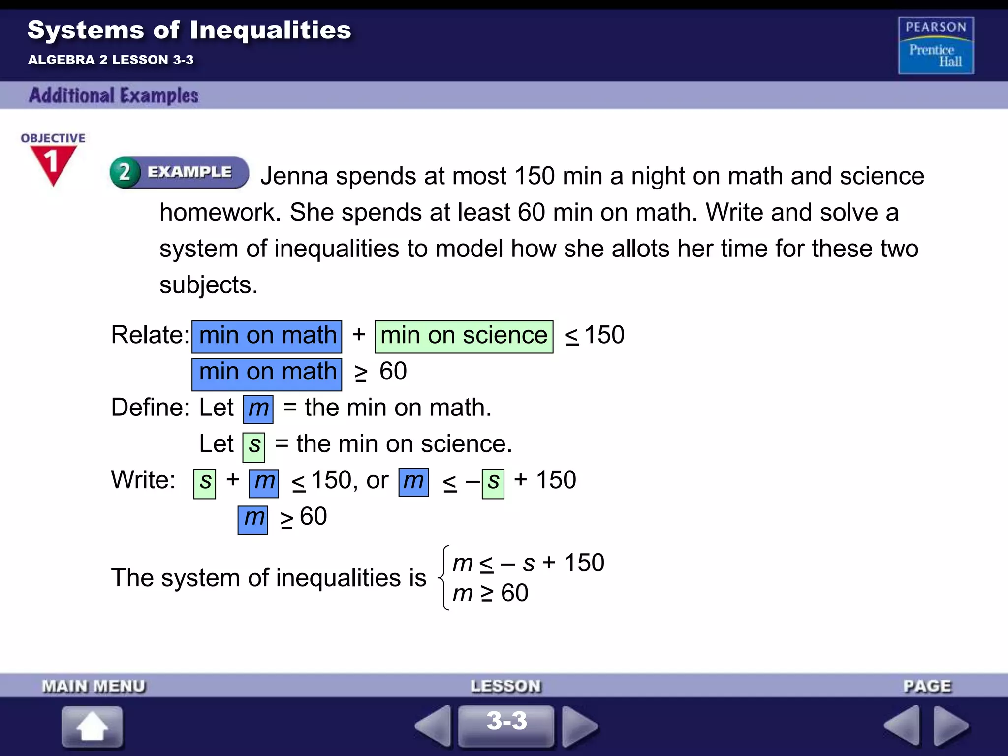 Alg2 3 3 systems of inequalities | PPSX | Jazz | Music
