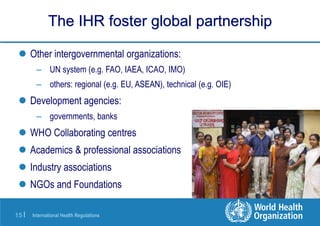 IHR_Overview.ppt unicef international health agency | PPT | Infectious ...