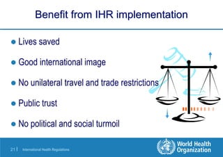 IHR_Overview.ppt unicef international health agency | PPT | Infectious ...