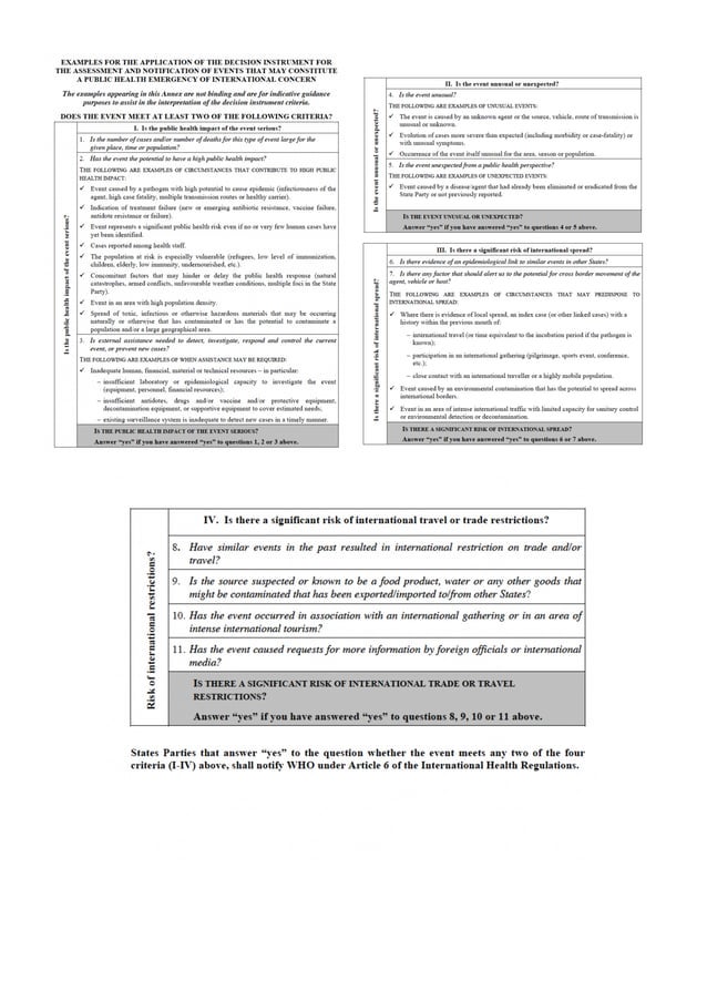 International Health Regulations & PHEIC | PDF | Infectious Diseases ...