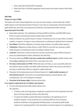International Health Regulations & PHEIC | PDF