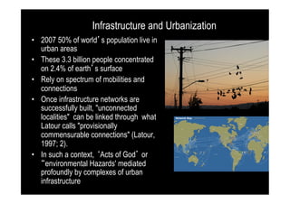 Infrastructure Disruptions as Extreme Events | PPT