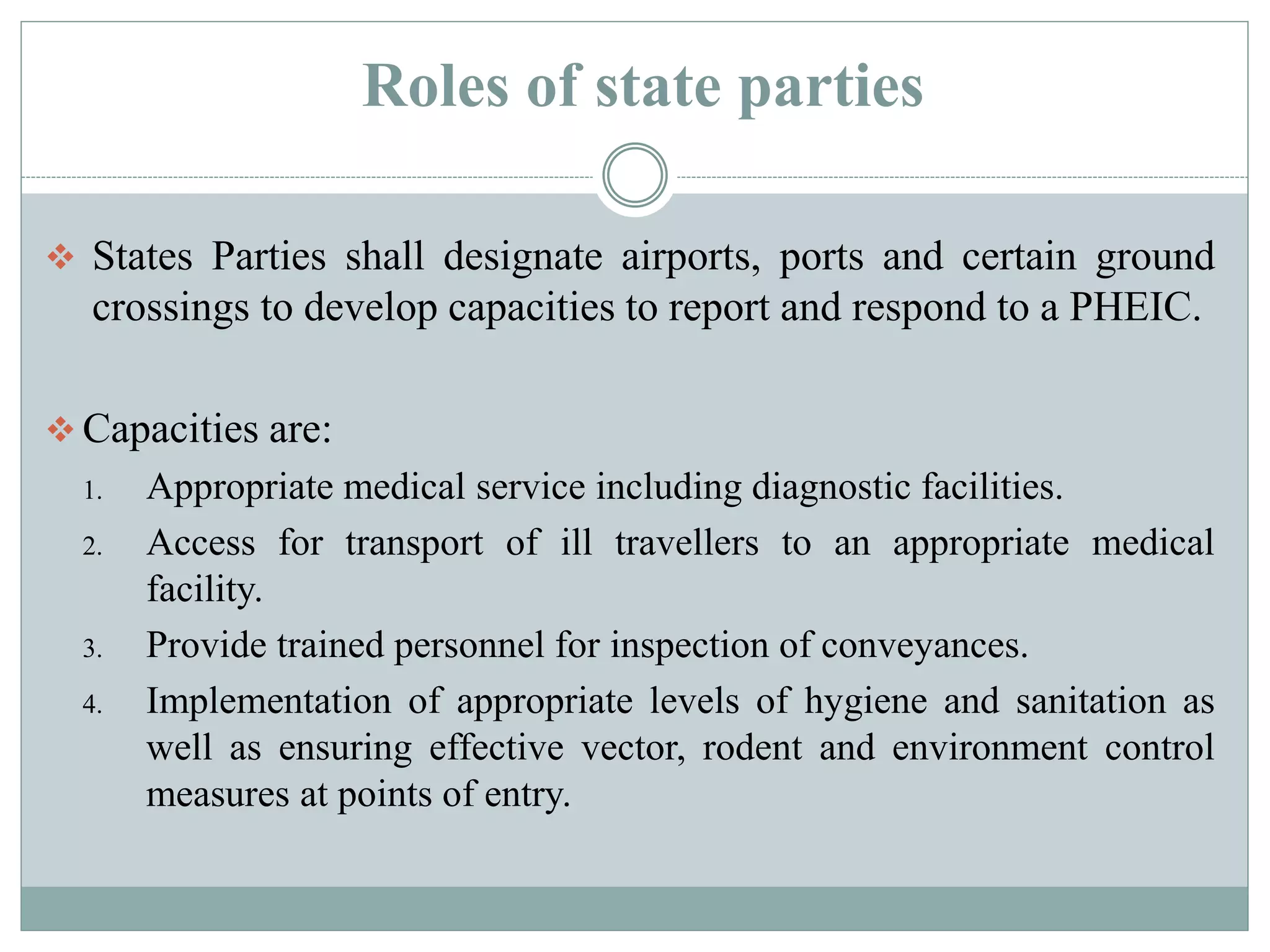 International health Regulations | PPTX