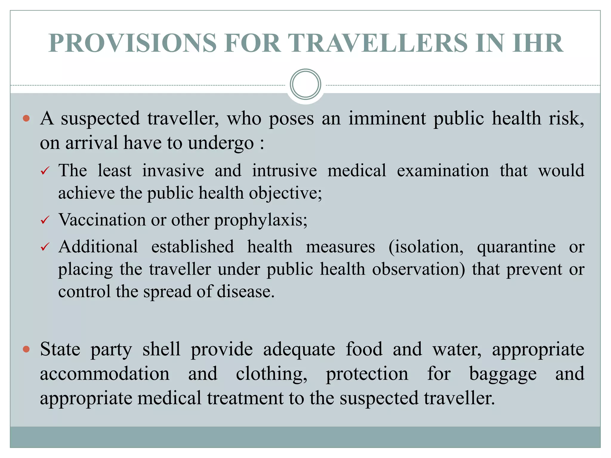 International health Regulations | PPTX