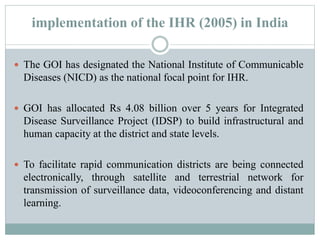 International health Regulations | PPTX