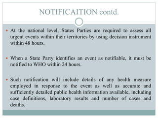 International health Regulations | PPTX