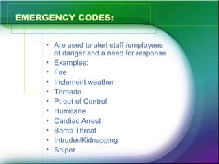 Safety and Emergency Preparedness | PPT