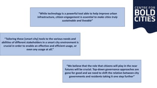 Citizens in the smart city | PPT