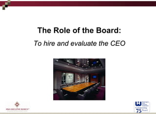 CEO Selection: Getting It Right | PDF