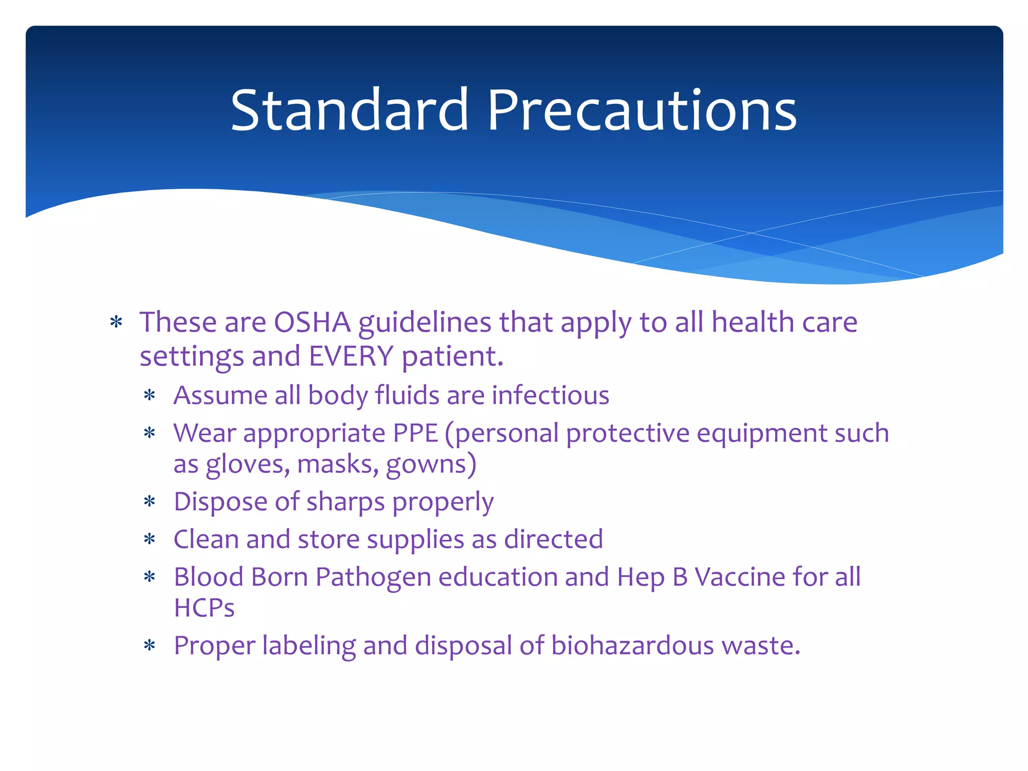 Ihs infection control unit 3 | PPT