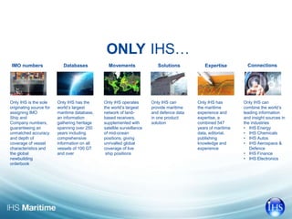 IHS Maritime and Trade_Arctic shipping | PPT