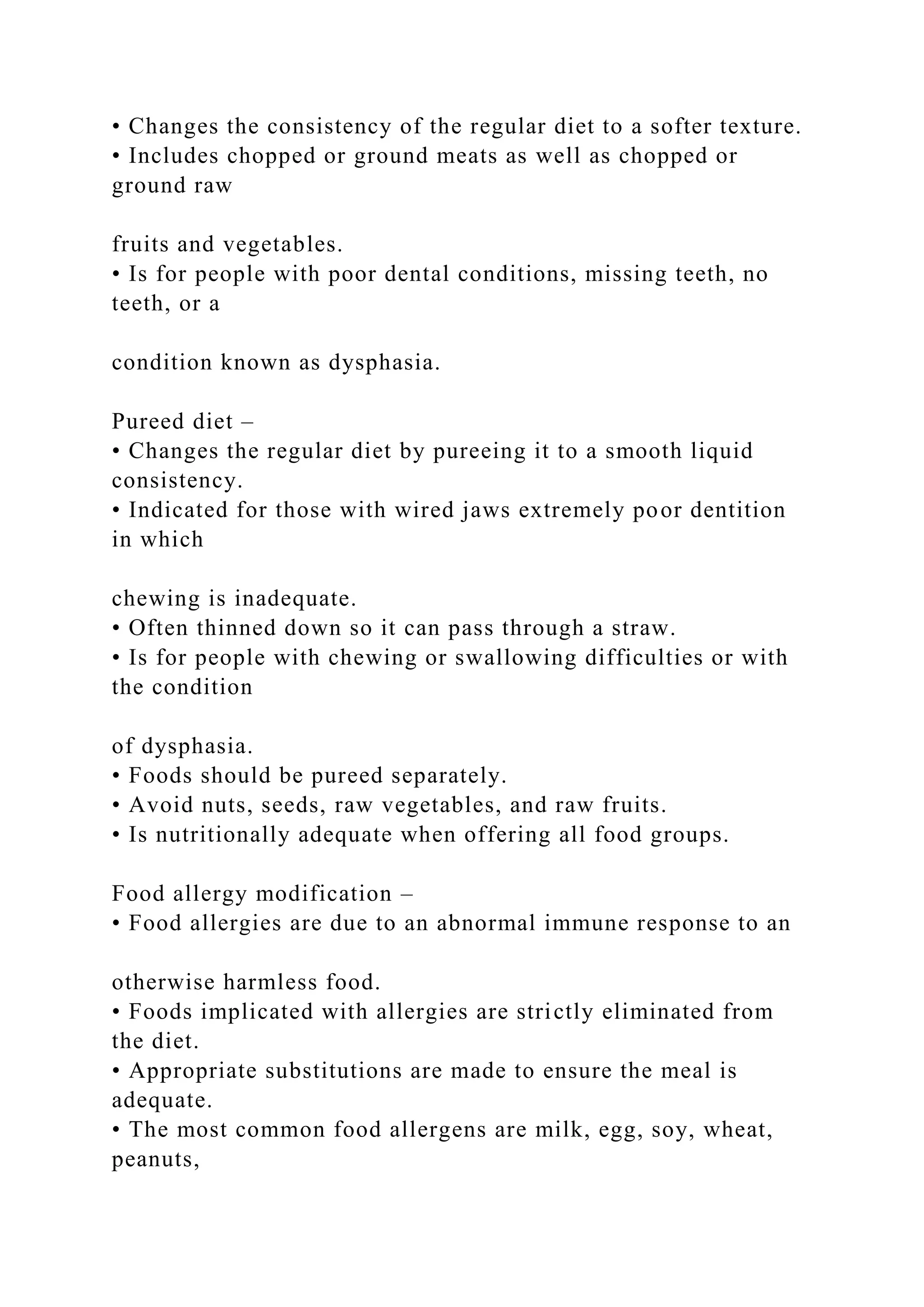 IHSS Training Academy 1 Types of Therapeutic Diets .docx