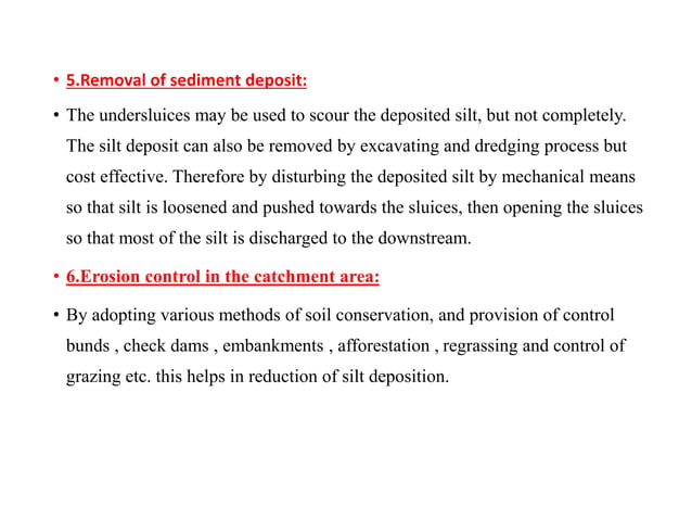 Irrigation and hydraulic structures, reservoirs and types | PPTX
