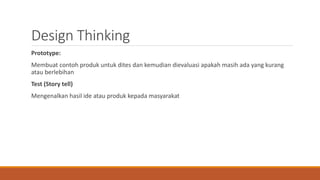 Iht design thinking | PPTX