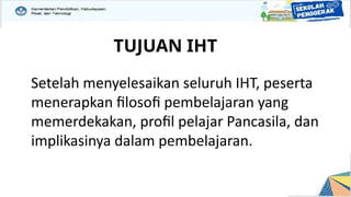 Tema Presentasi IHT hari ke 1 SMK Pusat Keunggulan | PPTX