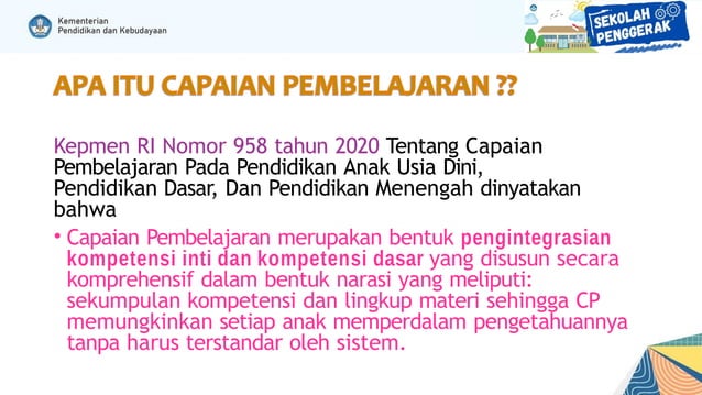 In House Training Modul-Capaian-Pembelajaran | PPT